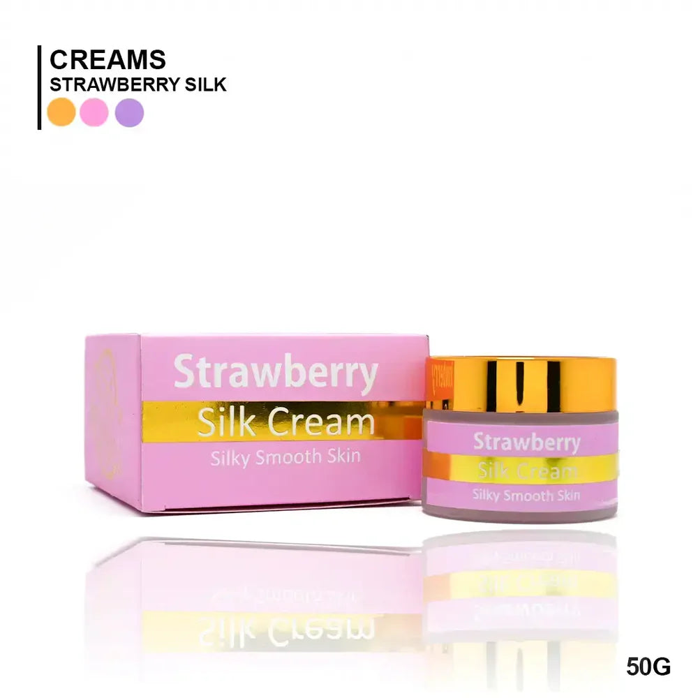 SL Basics - Strawberry Silk Face Cream Jar - 50g – Bagallery