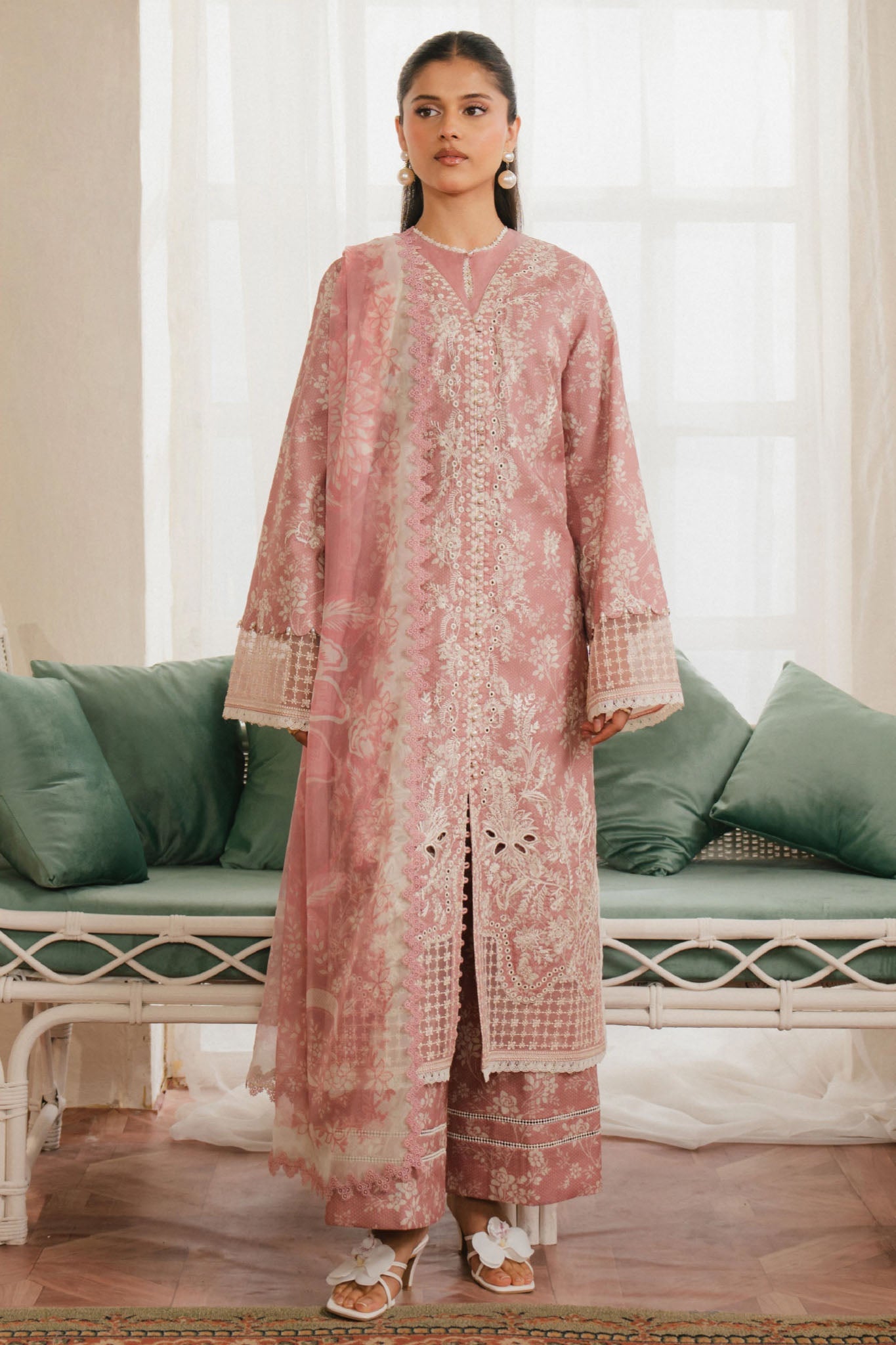 Armelia by Ayzel Unstitched 3 Piece Printed Lawn Collection-AL-V1-05-S – Bagallery
