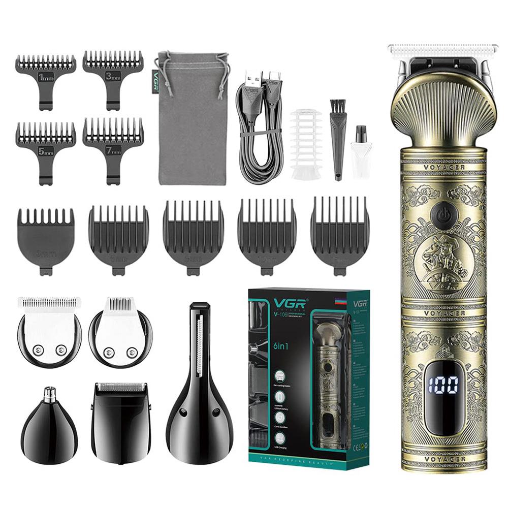 VGR - V-106 6-in-1 Full Body Grooming Kit - Metal Body – Bagallery