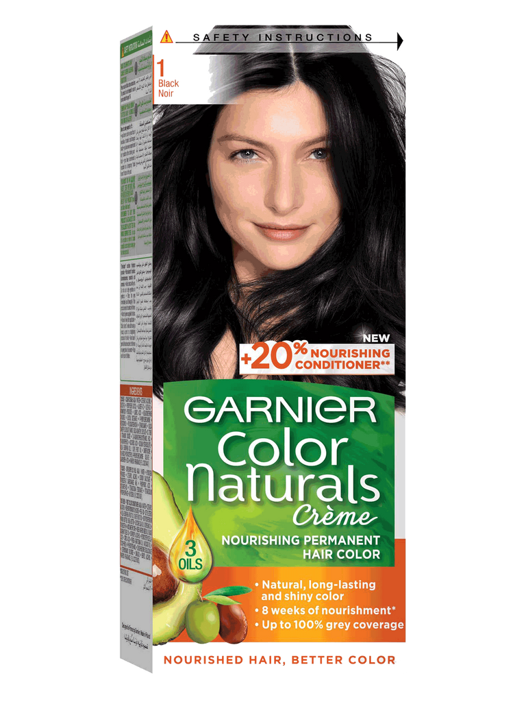 Garnier- Color Naturals 1 Noir/Black Bagallery Deals