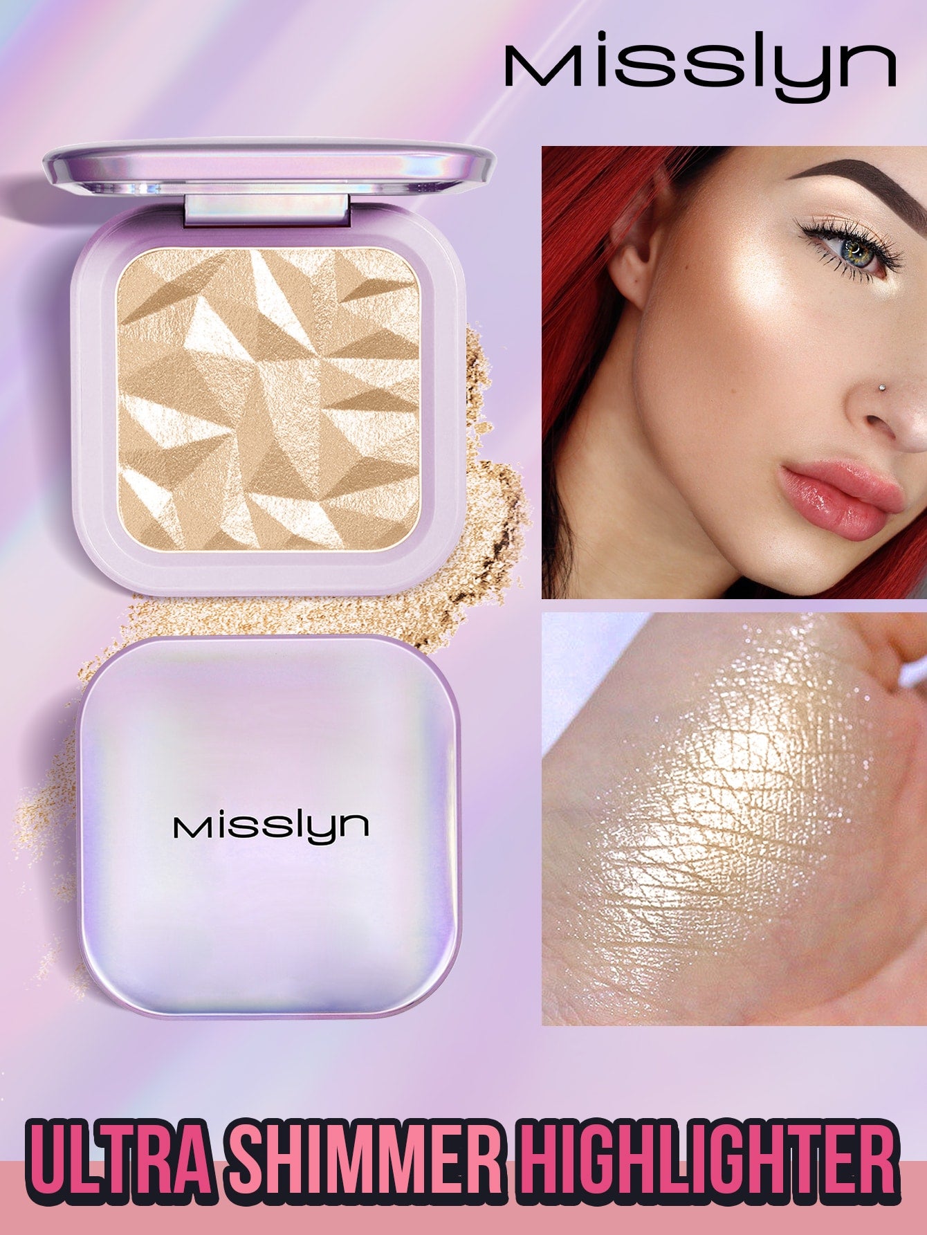 Shein - Missiyn Ultra Shimmer Highlighter, Brighten,Makeup Shimmer Ill ...