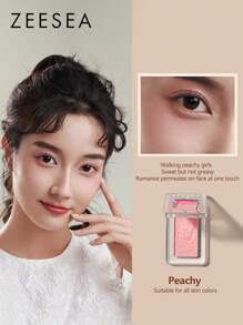 Shein - Dessert Collection Powder Blush Brighten Easyily Blended Long ...