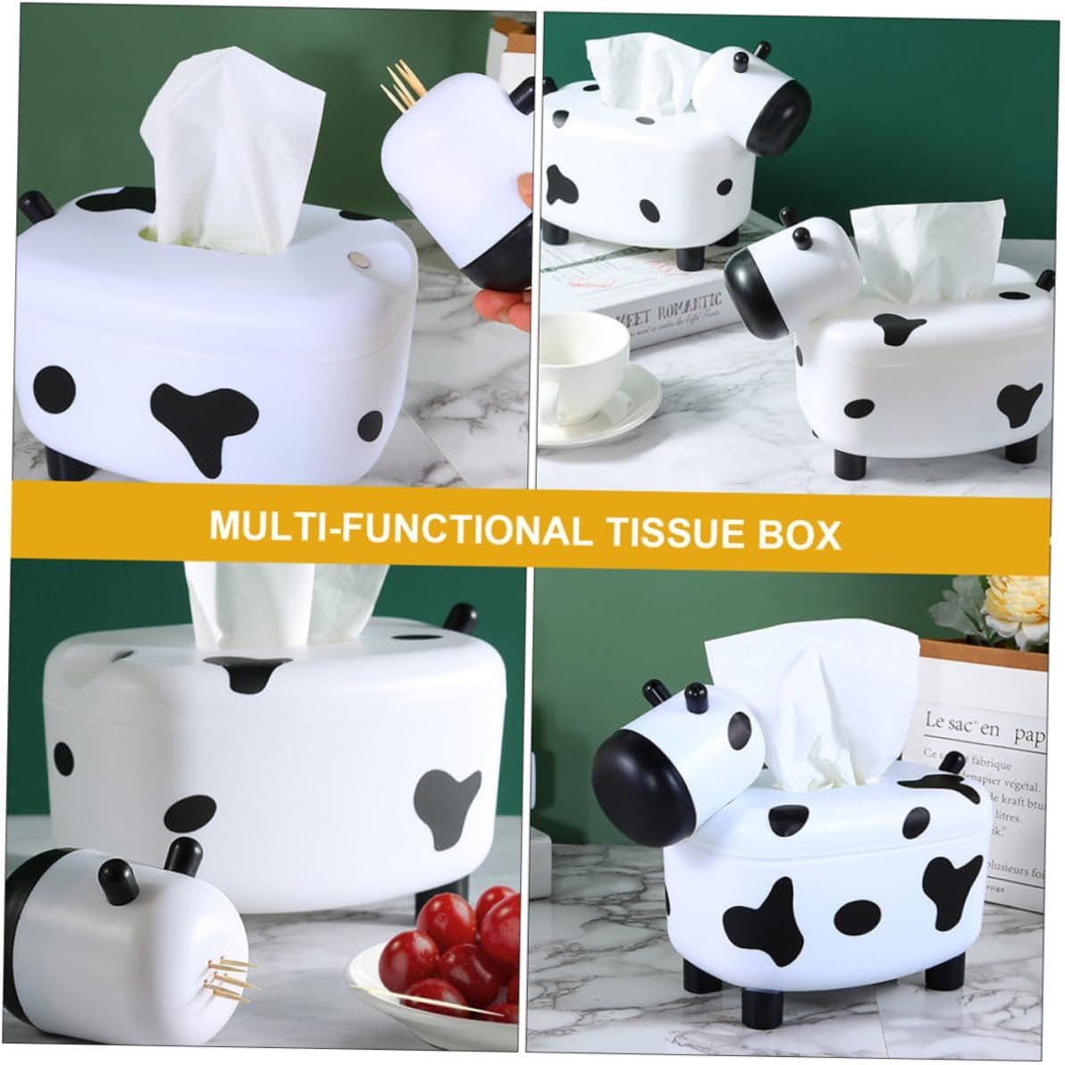 Home.Co- Cow Style Tissue Box – Bagallery