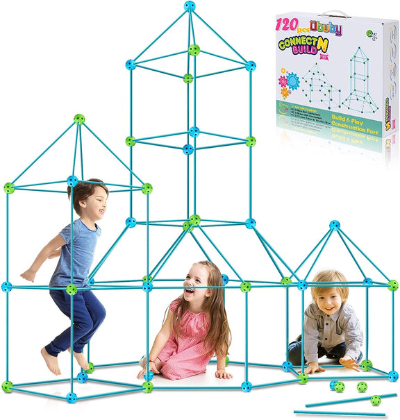 Home.Co- Kids Construction Fort Building Kit – Bagallery