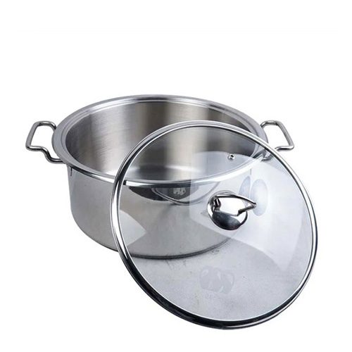 Presto - Alpha 36cm Stainless Steel Cooking Pot with Tempered Glass Li ...