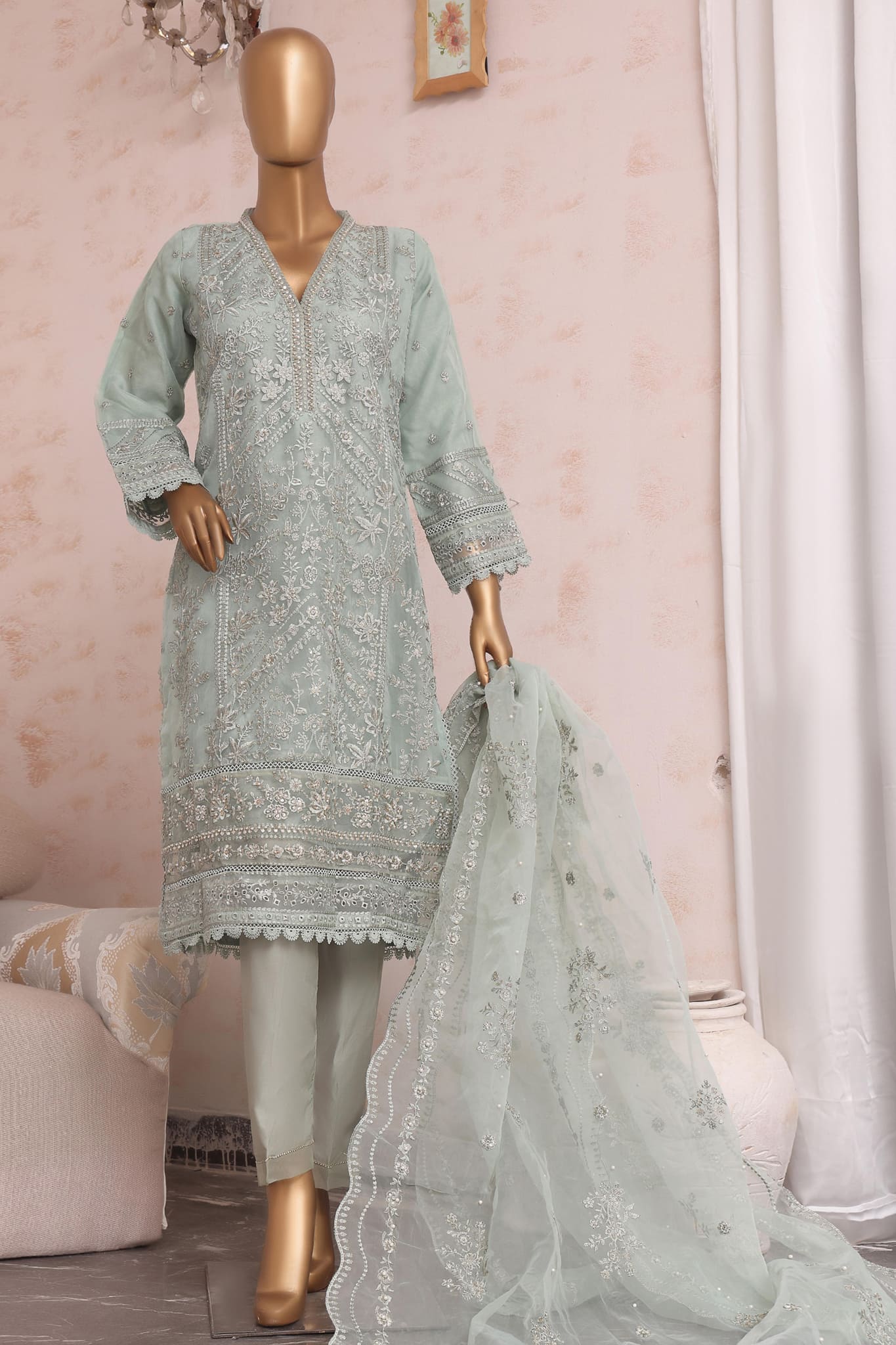 Sada Bahar Stitched 2 Piece Festive Formal Vol-02 Collection'2022-AG-1 ...