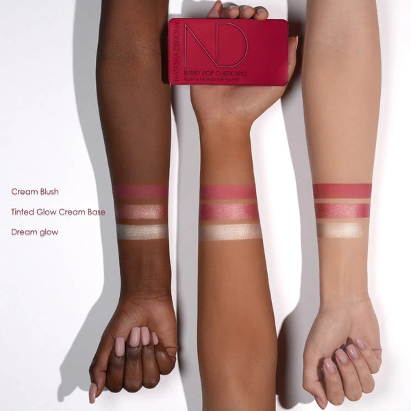 Natasha Denona Berry Pop Cheek Trio Cheek Palette – Bagallery