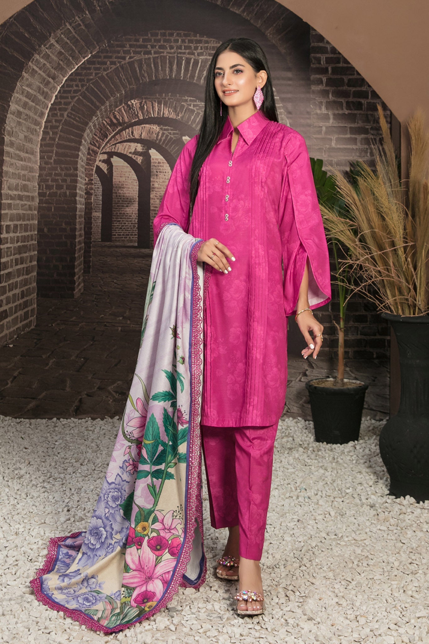 Golnar by Tawakkal Unstitched 3 Piece Digital Printed Handloom Collect ...
