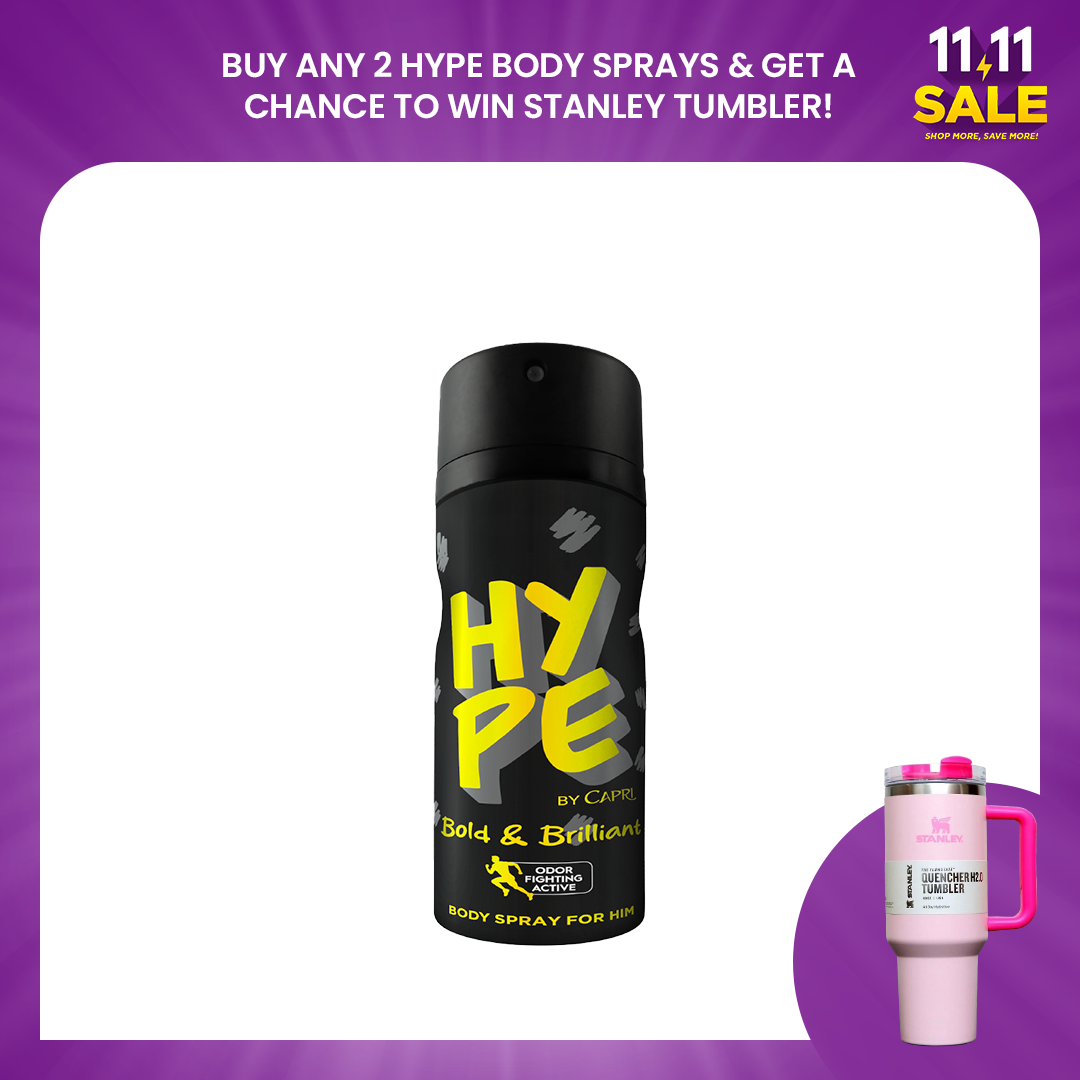 Hype - Bold & Brilliant Body Spray (For Him) – Bagallery