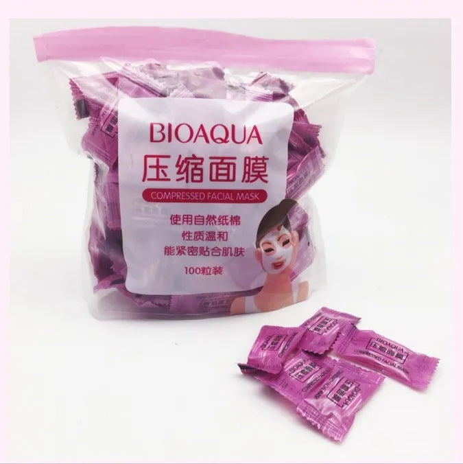 The Original-Compressed Facial Mask (Pack of 50) – Bagallery