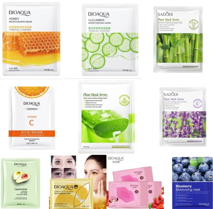 The Original Mask-Mix Moisturizing Facial Mask (Pack of 10) – Bagallery