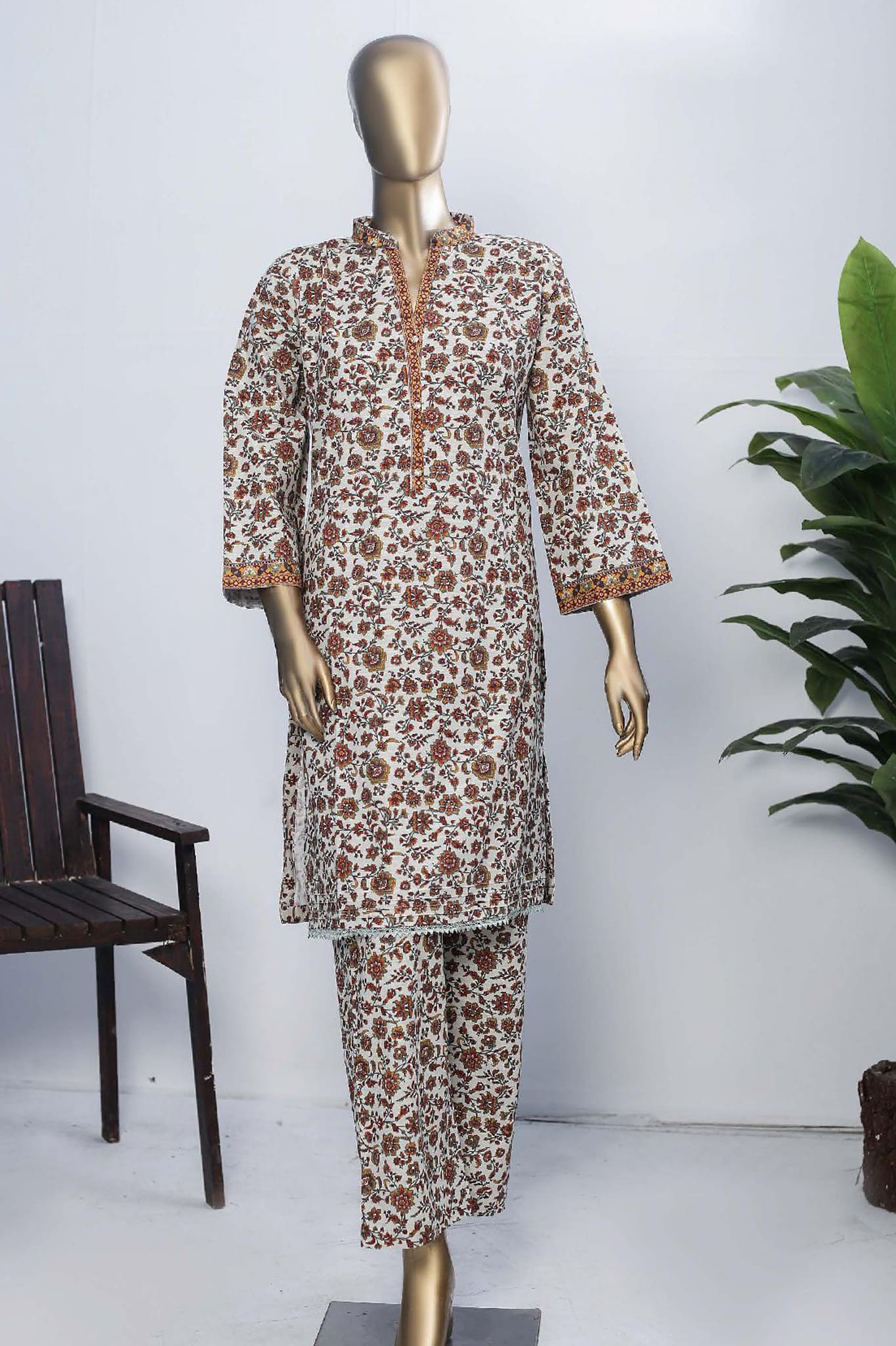 Janaan by Bin Saeed Stitched 2 Piece Printed Khaddar Collection'2022-K ...