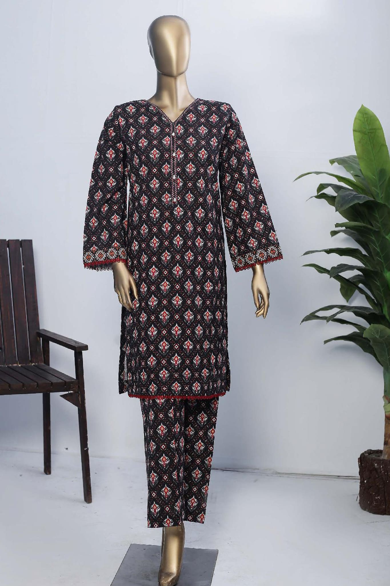 Janaan by Bin Saeed Stitched 2 Piece Printed Khaddar Collection'2022-K ...