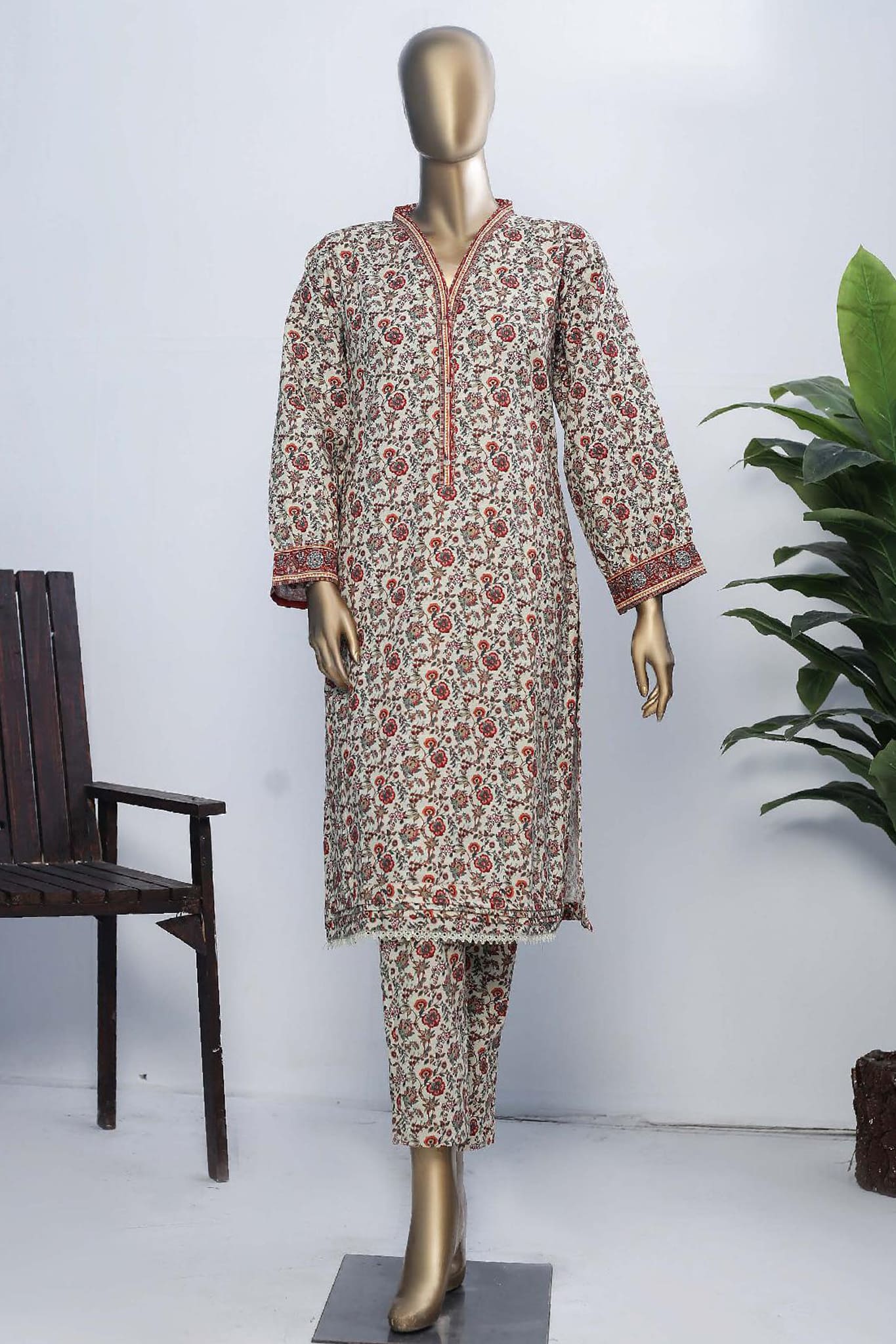 Janaan by Bin Saeed Stitched 2 Piece Printed Khaddar Collection'2022-K ...