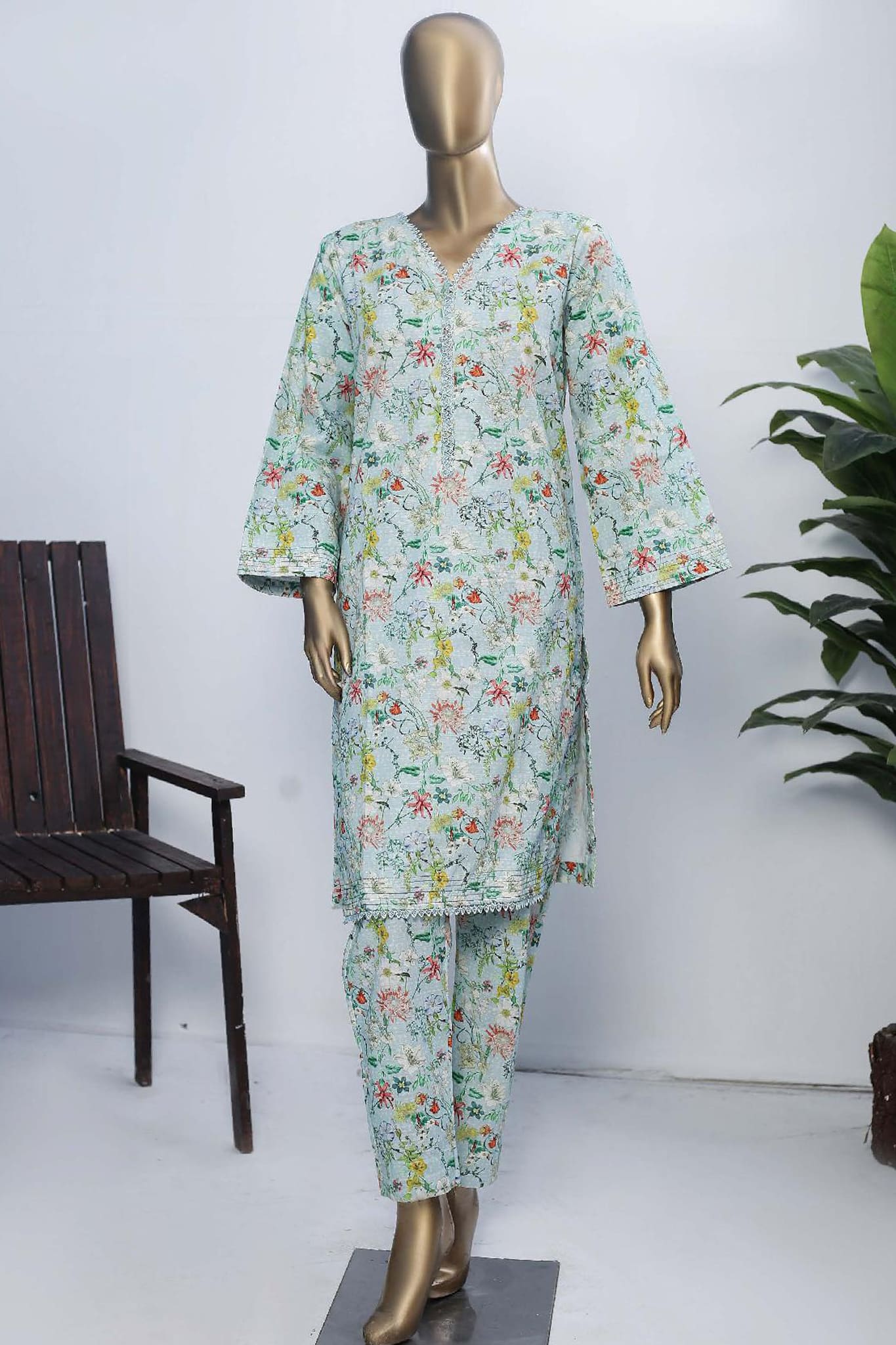 Janaan by Bin Saeed Stitched 2 Piece Printed Khaddar Collection'2022-K ...