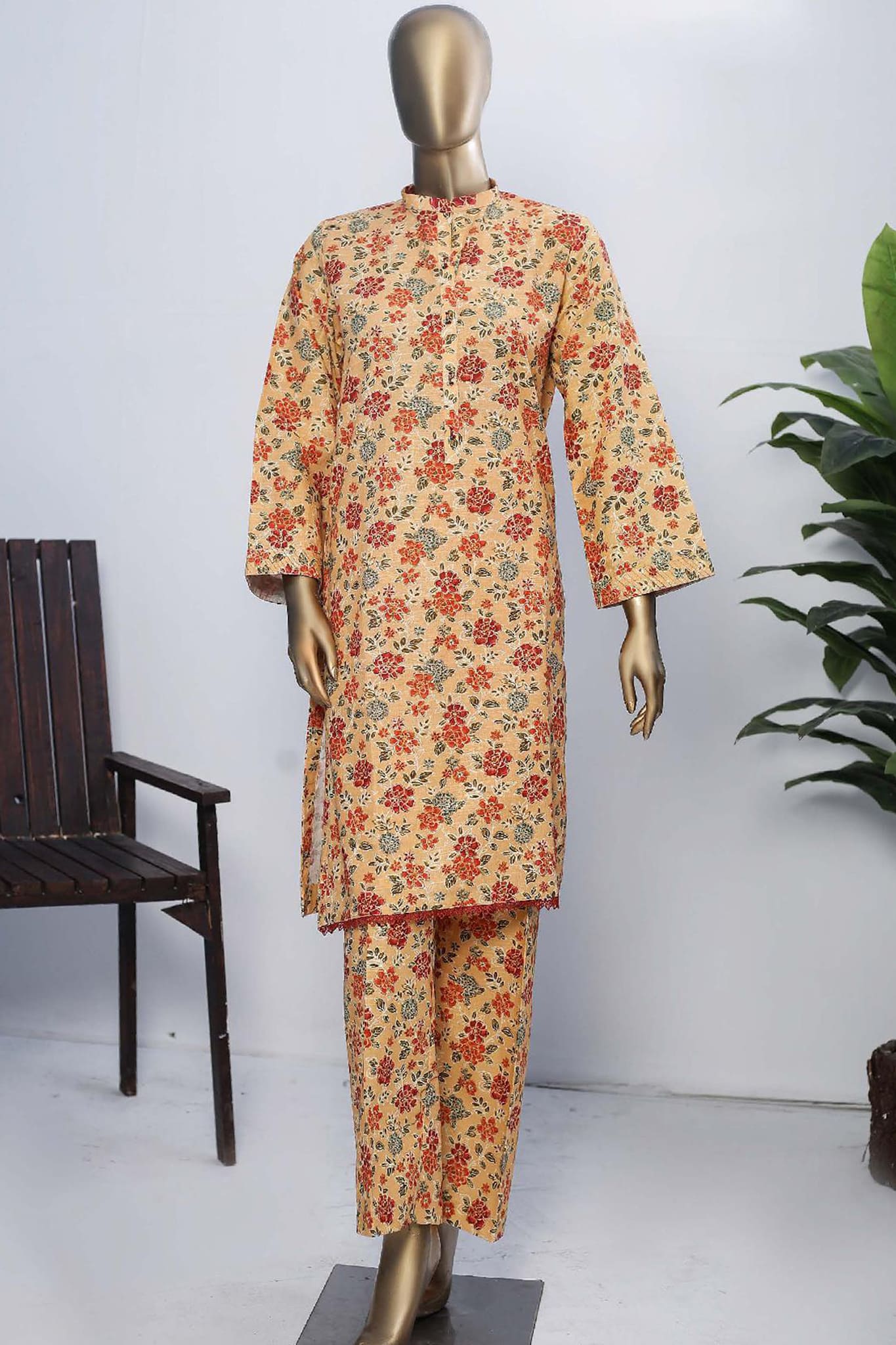 Janaan by Bin Saeed Stitched 2 Piece Printed Khaddar Collection'2022-K ...