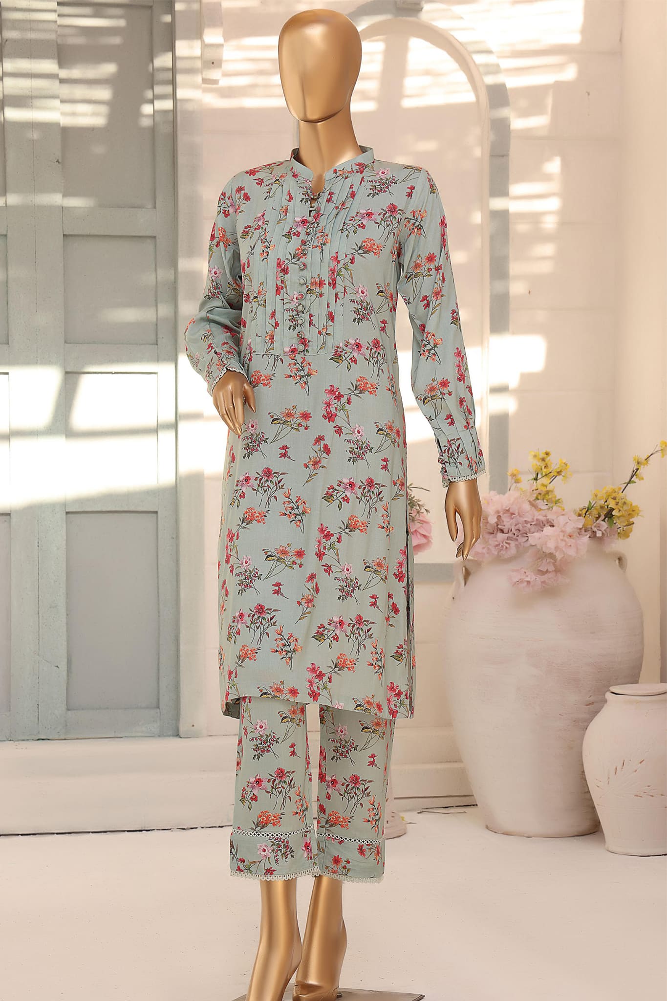 Sada Bahar Stitched 2 Piece Printed Linen Collection'2022-LS-2791-Ango ...