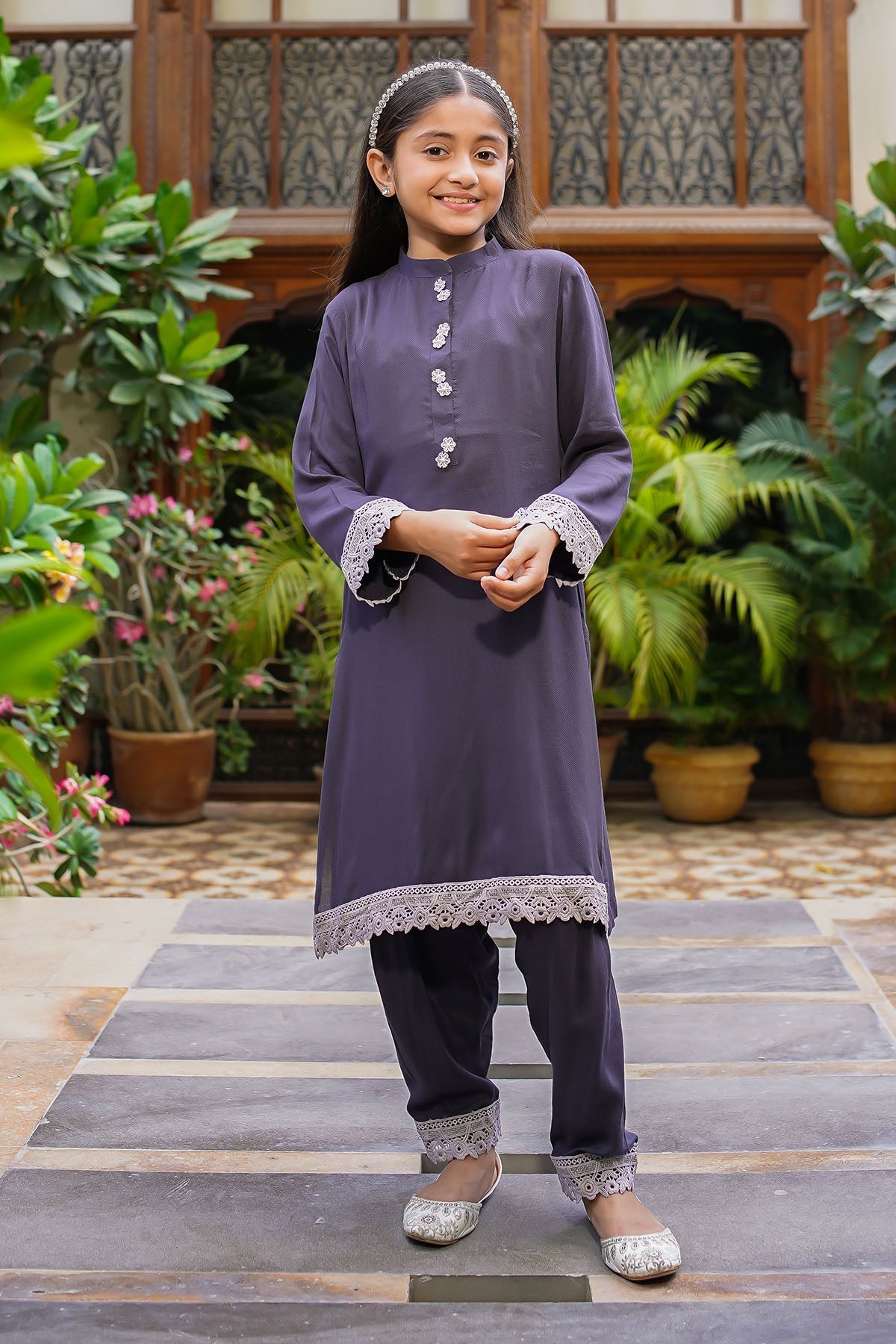 Ochre Clothing Rod Silk Embellished 2 Pc Suit – Bagallery