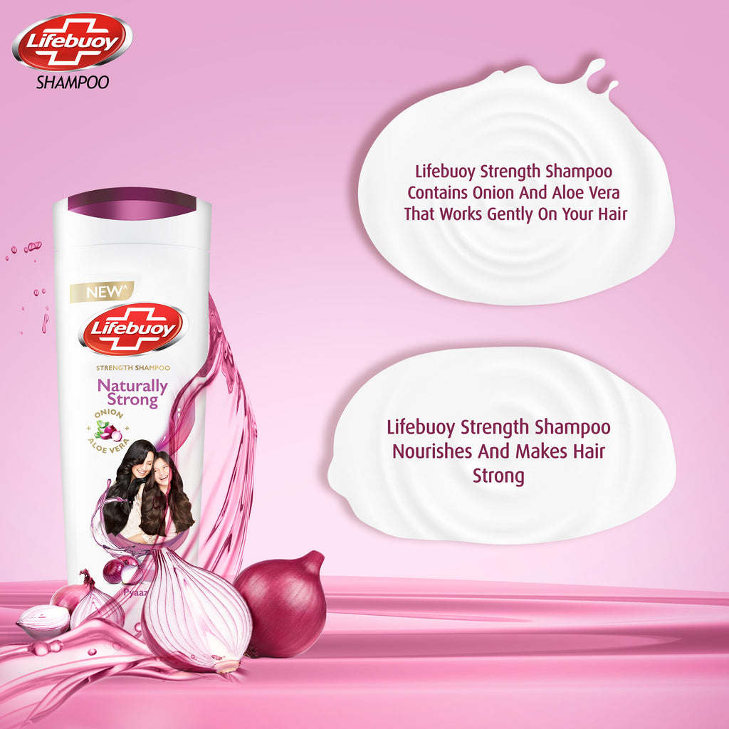 Lifebuoy Naturally Strong Shampoo - 90ML – Bagallery