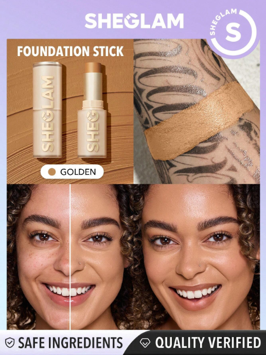 SHEGLAM - Skin Magnet High Coverage Foundation Stick - Golden – Bagallery