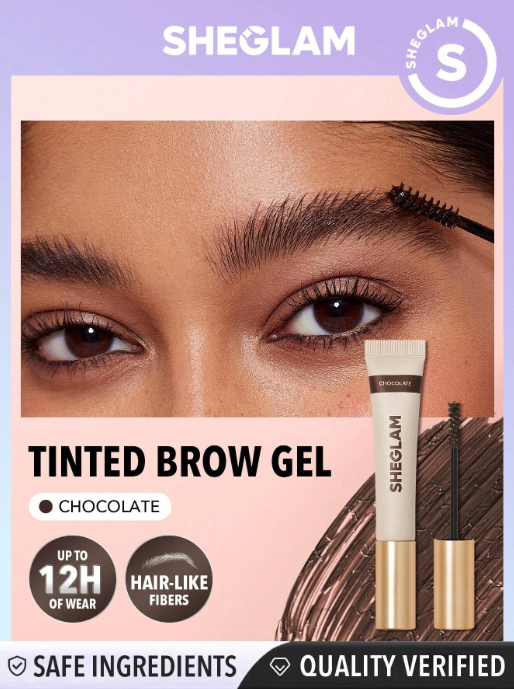 SHEGLAM - Hold 'Em Up Tinted Brow Gel-Chocolate Long Lasting Voluminou ...