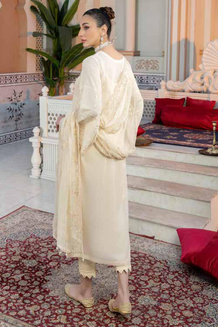 Tehzeeb by Riaz Arts Unstitched Emb Swiss Voil with Emb Chiffon Dupatt – Bagallery