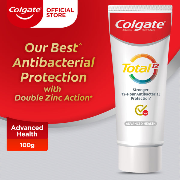 Colgate, Total Advanced Health Toothpaste, 100g – Bagallery