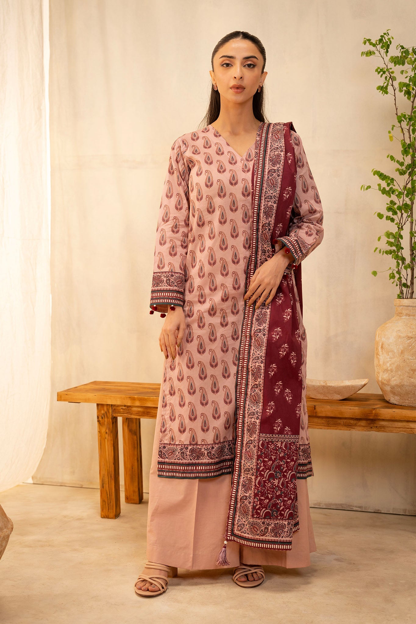 Zellbury Unstitched 3 Piece Summer Lawn Vol-02 Collection'2025-WUS-004 ...