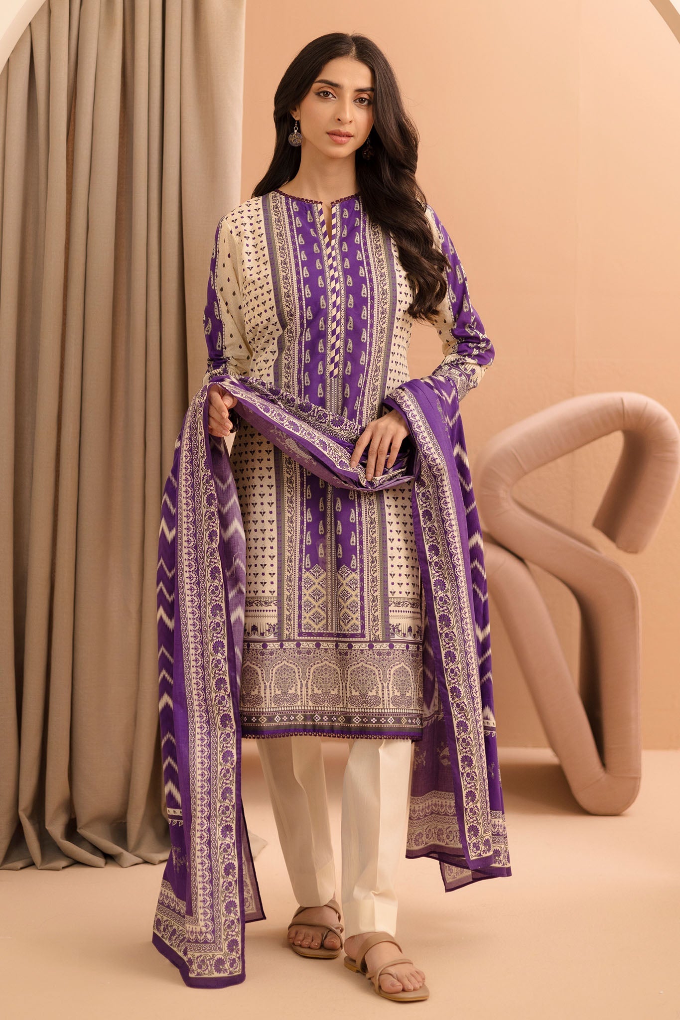 Zellbury Unstitched 2 Piece Summer Lawn Vol-02 Collection'2025-WUS-016 ...