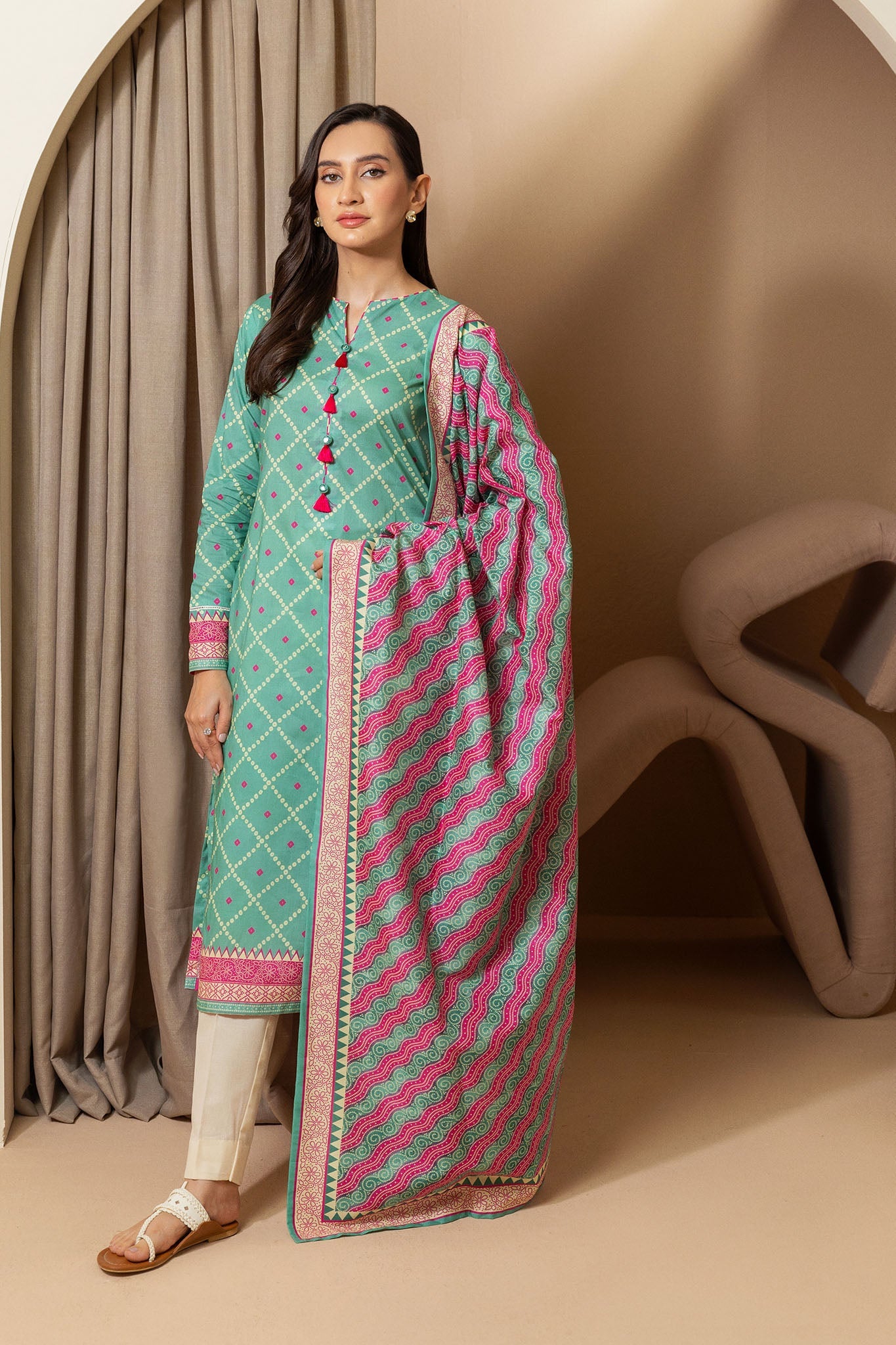 Zellbury Unstitched 2 Piece Summer Lawn Vol-02 Collection'2025-WUS-022 ...