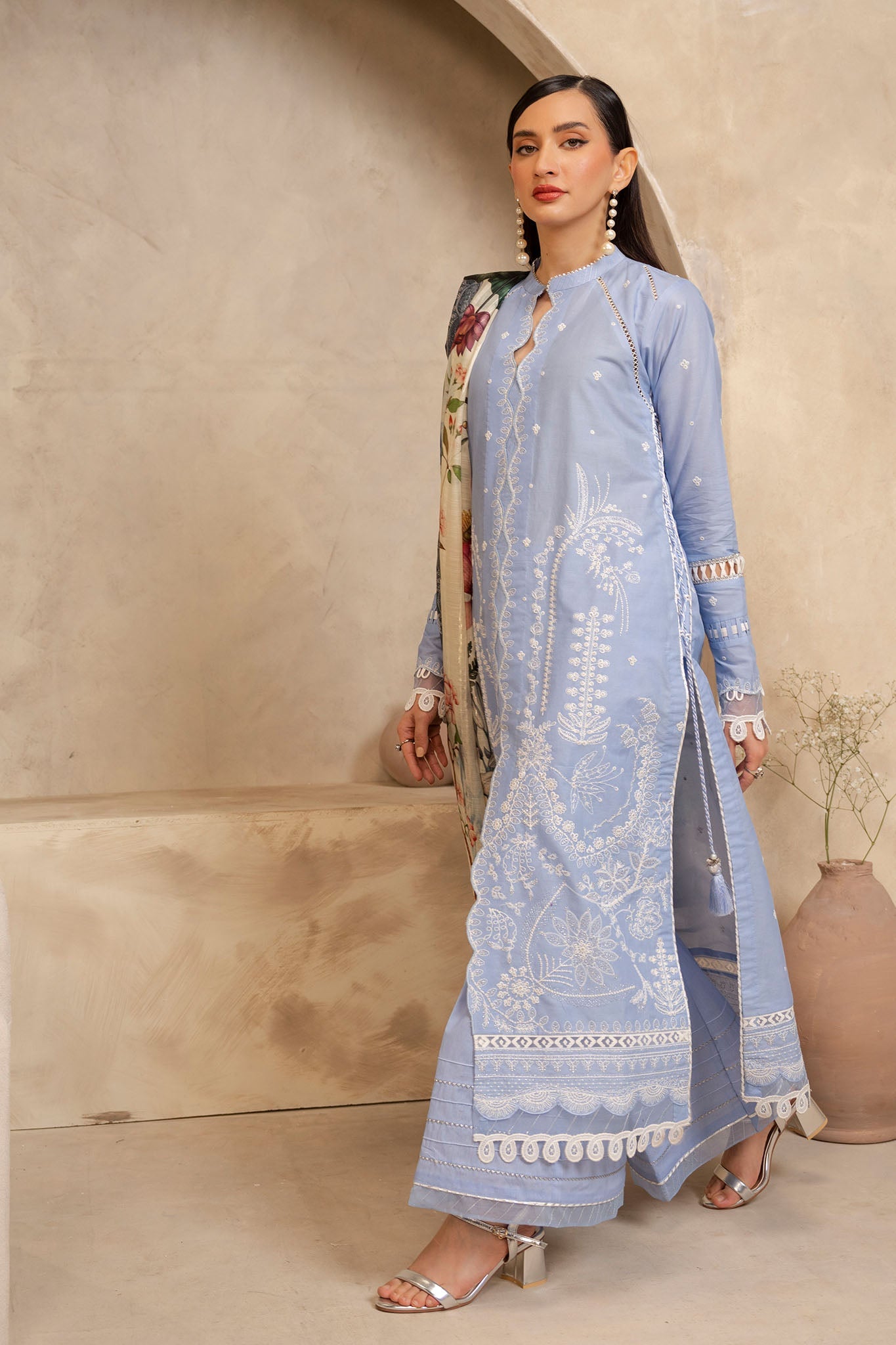 Zellbury Unstitched 3 Piece Summer Lawn Vol-02 Collection'2025-WUS-028 ...