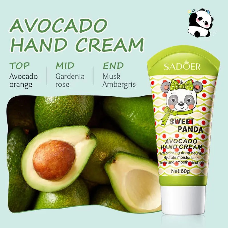 Sadoer - Sweet Panda Avacado Hand Cream Moisturizing – Bagallery