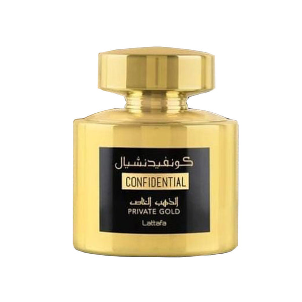 Lattafa Confidential Private Gold 100ML – Bagallery