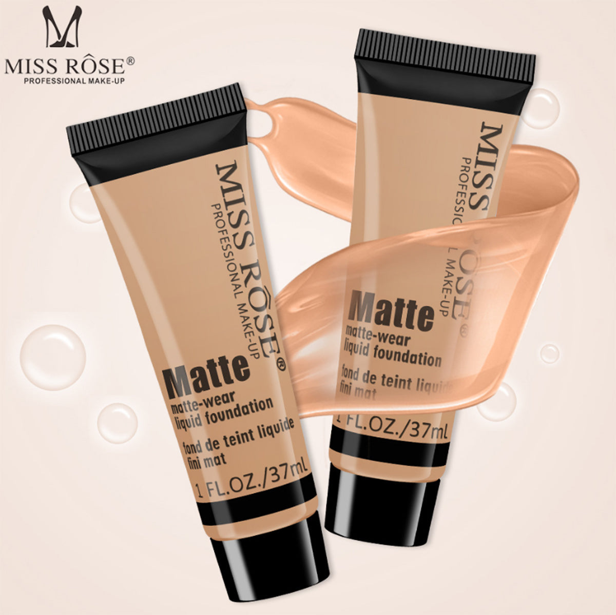 Miss Rose - Full Coverage Matte Foundation – Bagallery