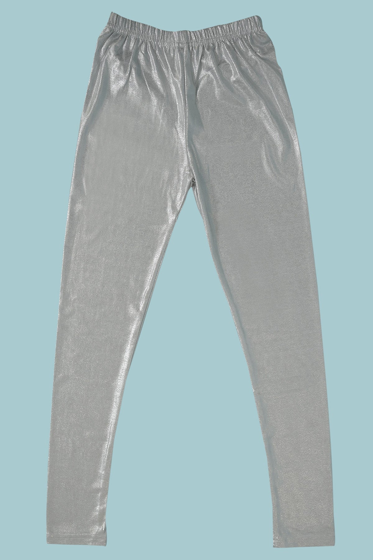 Ochre Clothing Girls Jersey Tights Collection'2025-Silver Girls Tights ...