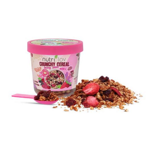WB By Hemani- Nutrilov Crunchy Cereal Berry Blast 70g – Bagallery