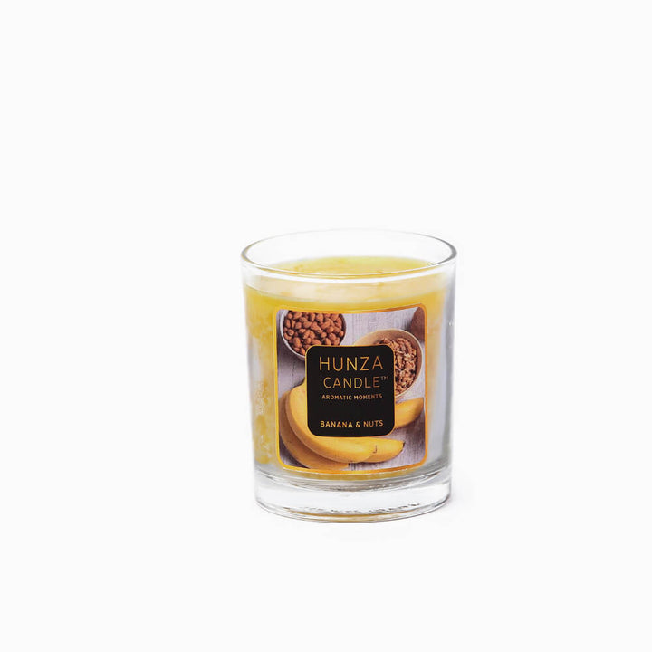 Hunza- Aromatic Moment Banana Nuts- Glass by Hunza Candle priced at 13 ...