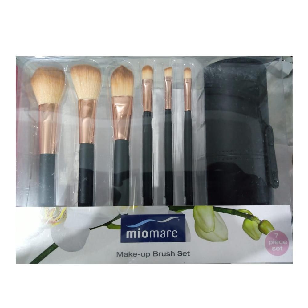 Miomare- Black Makeup Brush Set, 7 Piece – Bagallery