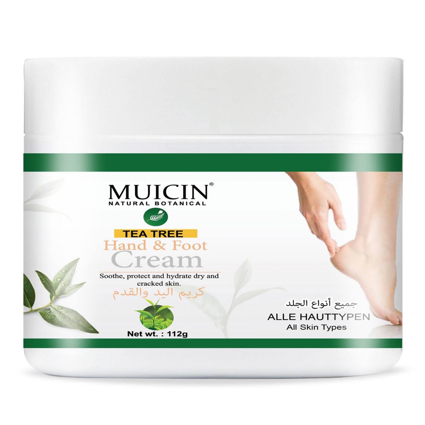 MUICIN - Tea Tree Hand & Foot Moisturizing Cream - 112g – Bagallery