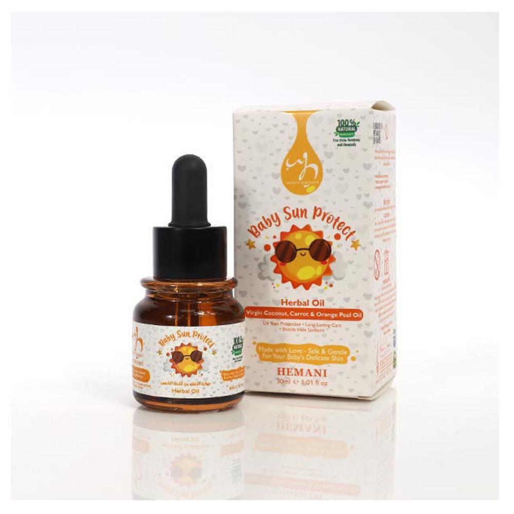 WB by HEMANI- Baby Sun Protect Herbal Oil, 30ml – Bagallery