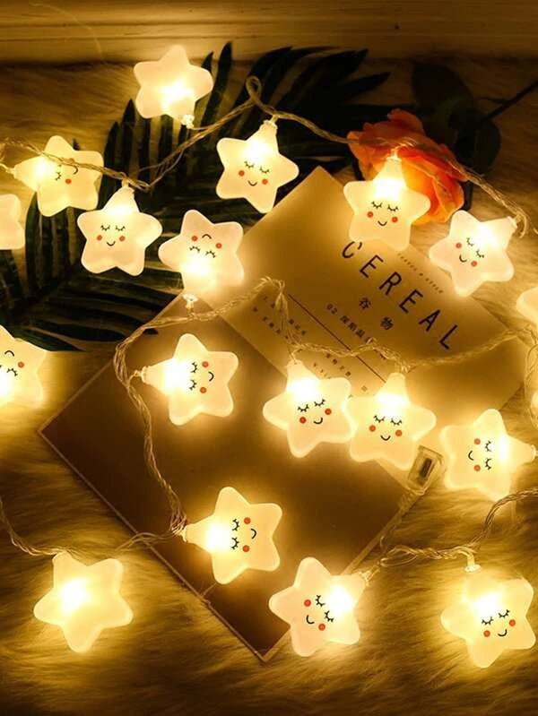 Shein 1.5m LED String Light With Star Design – Bagallery