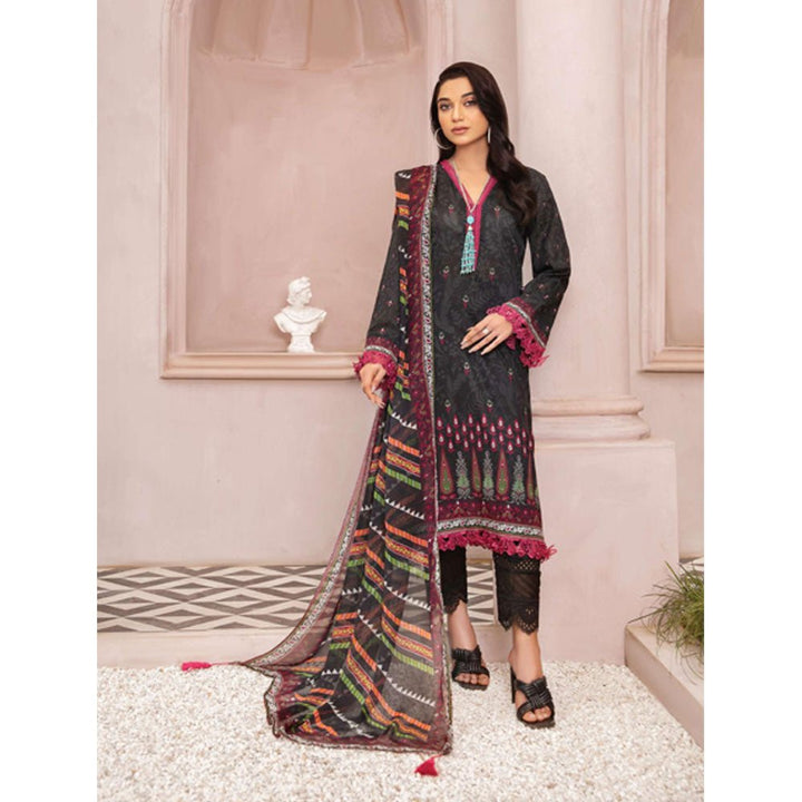 Lala Prints Emrose Digital Print Lawn By Lala 2022 ELANA LA 0036 ...