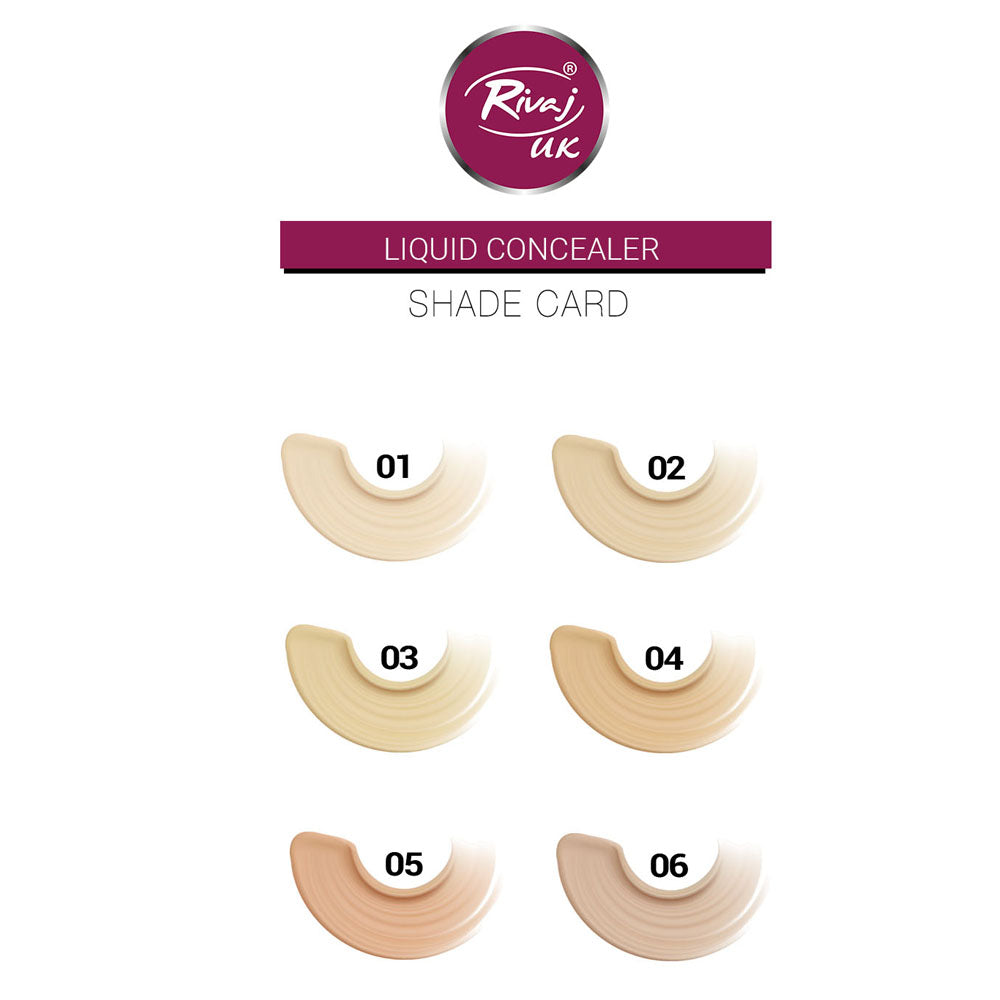 RivaJ- Flawless Makeover Liquid Concealer #01 (3ml) – Bagallery