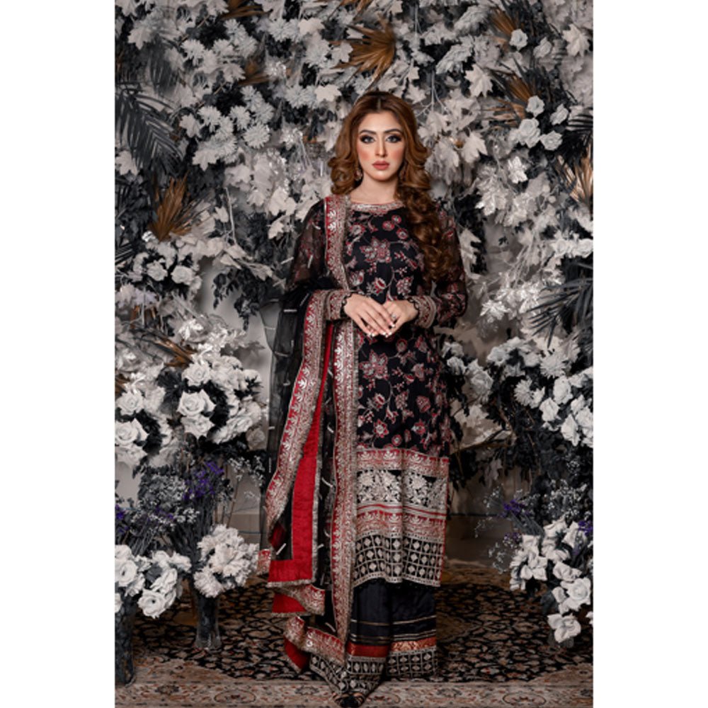 Lyla Un-stitched Embroidered Lawn 2022 VOL1 Design- #1 – Bagallery