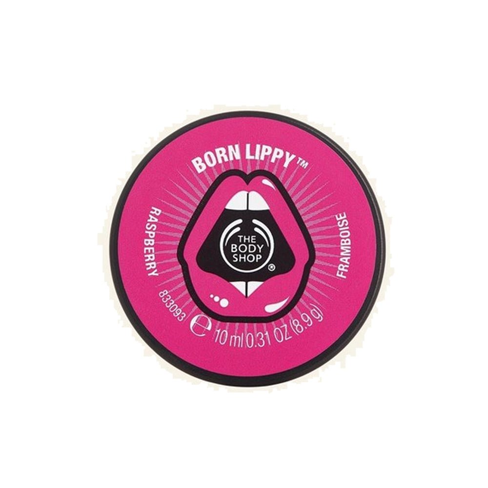 The Body Shop- Born Lippy™Lip Balm Pot- Raspberry, 10ml – Bagallery