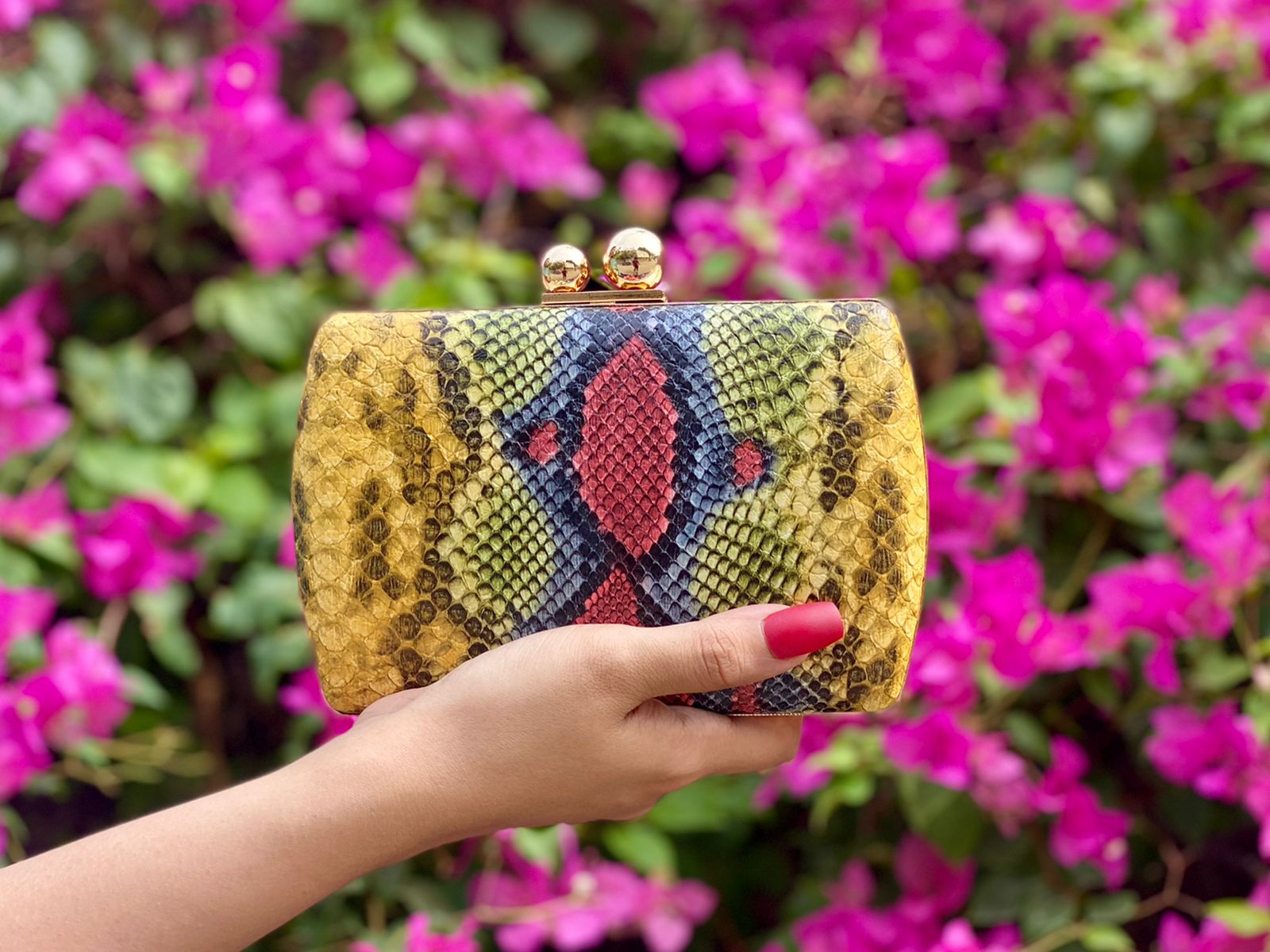 Rabbiya Bags- Colorful Snake – Bagallery