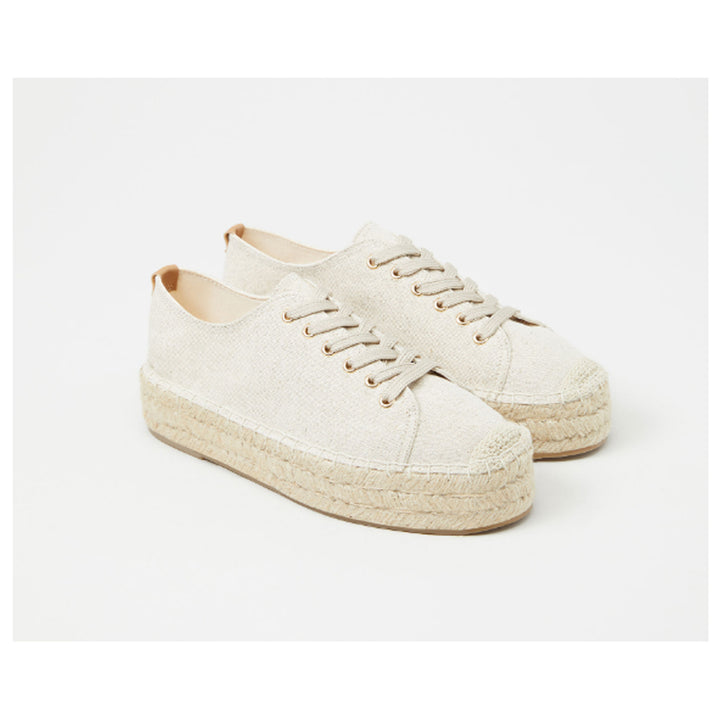 Lefties- Natural Laced Jute Shoe – Bagallery