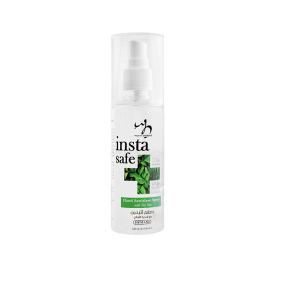 Hemani Herbal- Insta Safe Tea Tree Hand Sanitizer Spray, 120 Ml – Bagallery