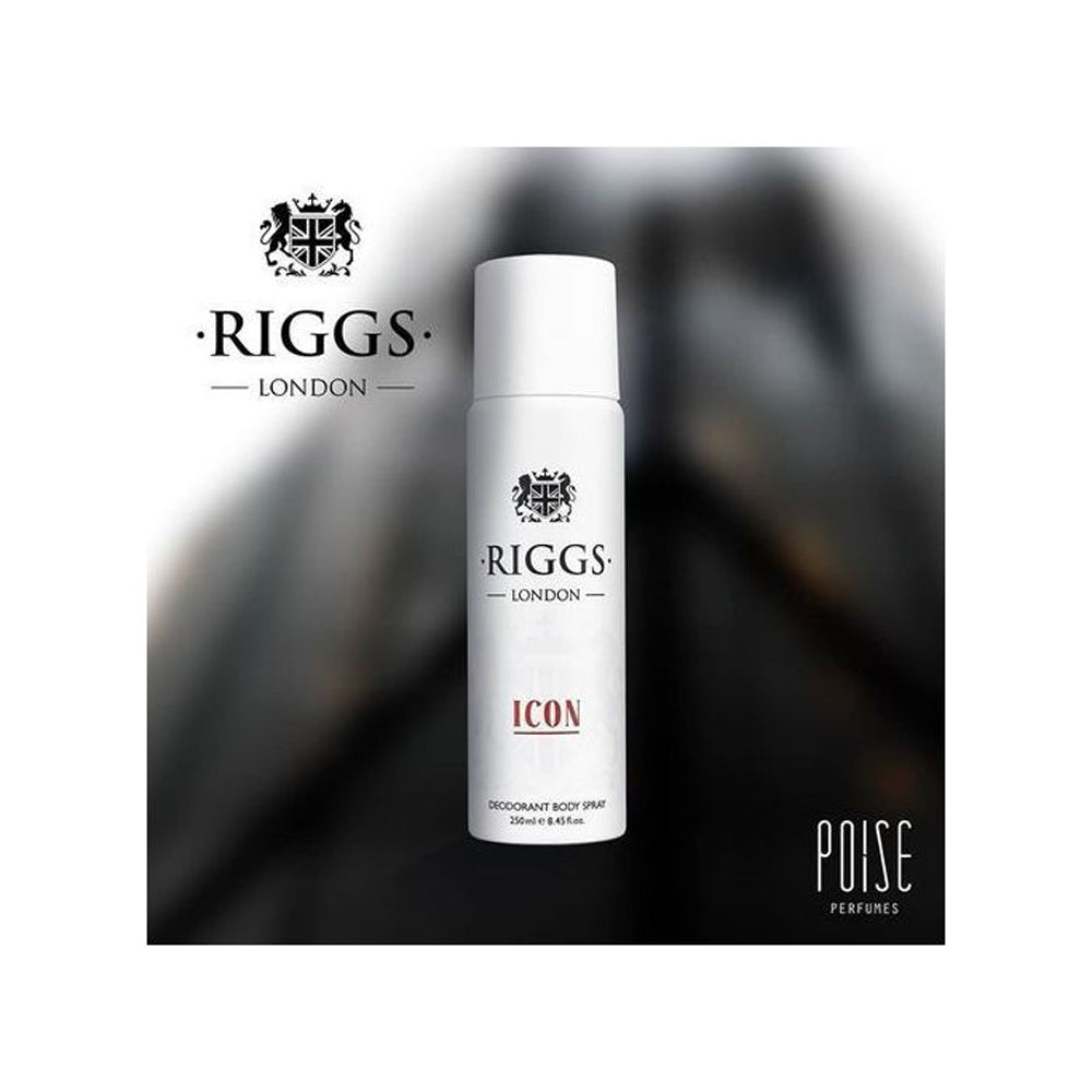 Riggs London - Icon Deodorant Body Spray - 250ml – Bagallery