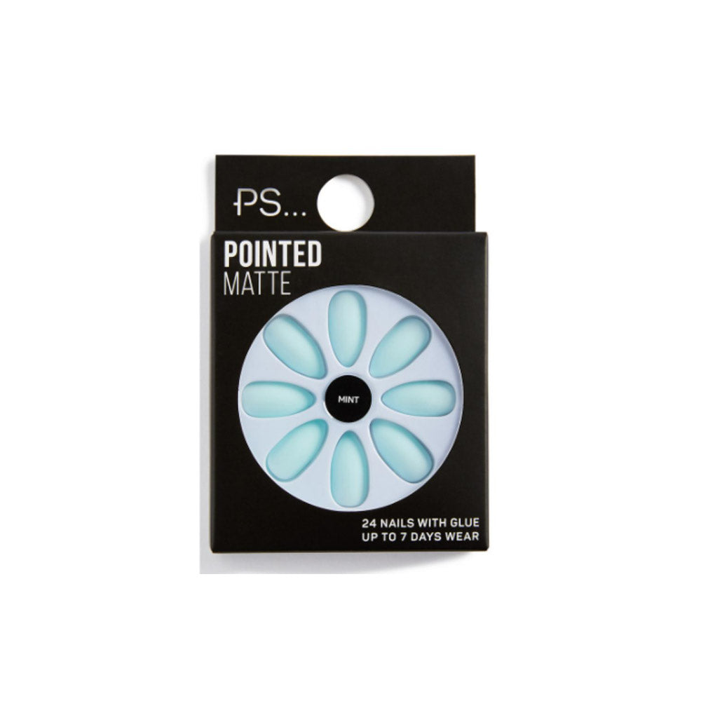 Primark- Ps Mint Pointed Matte False Nails – Bagallery